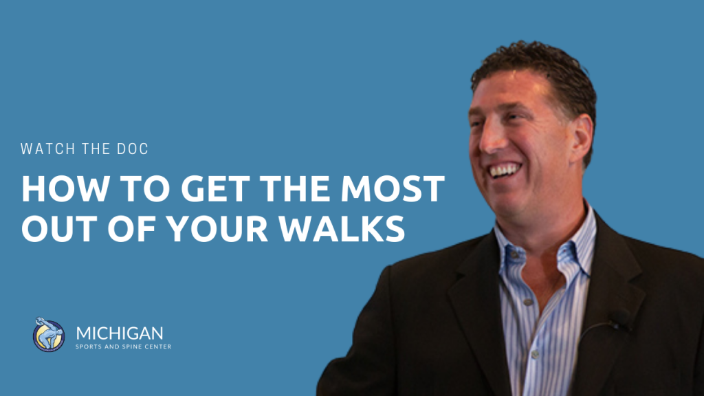 Live with Dr. Pierce | Michigan Sports and Spine Center